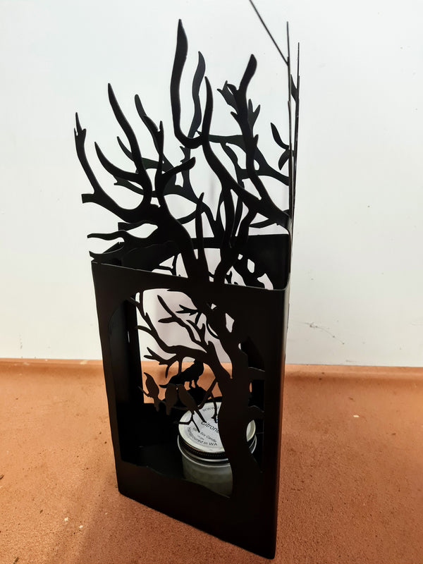Forest Light Box - Matt Black - The Lily Farm
